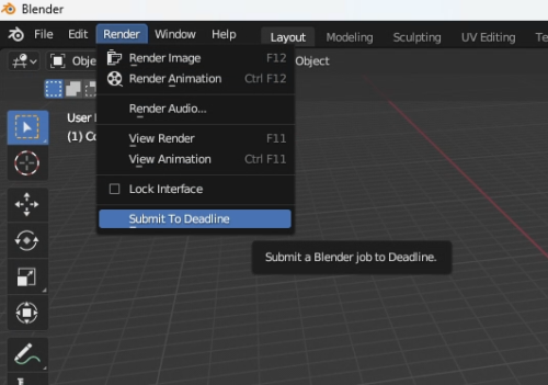 DeadlineでBlenderシーンをレンダリングする手順 | OK NOTE